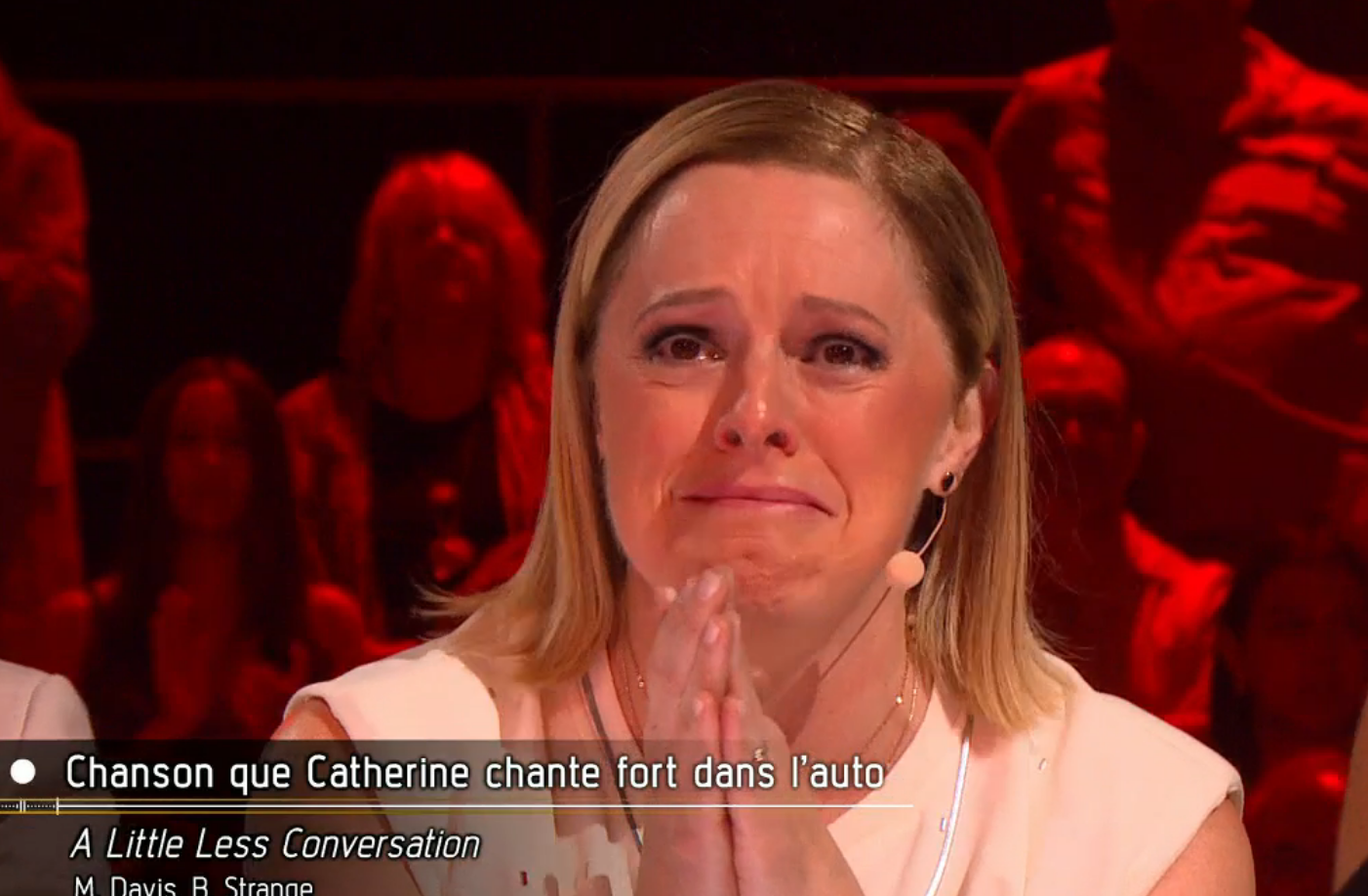 Catherine Trudeau fond en larmes en direct - Hollywoodpq.com