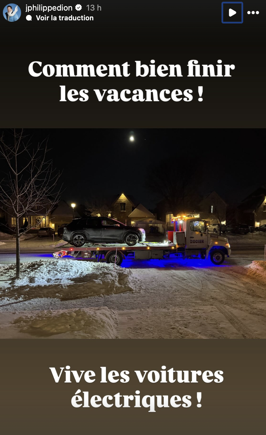 Une fin de vacances difficile pour Jean-Philippe Dion - Hollywoodpq.com