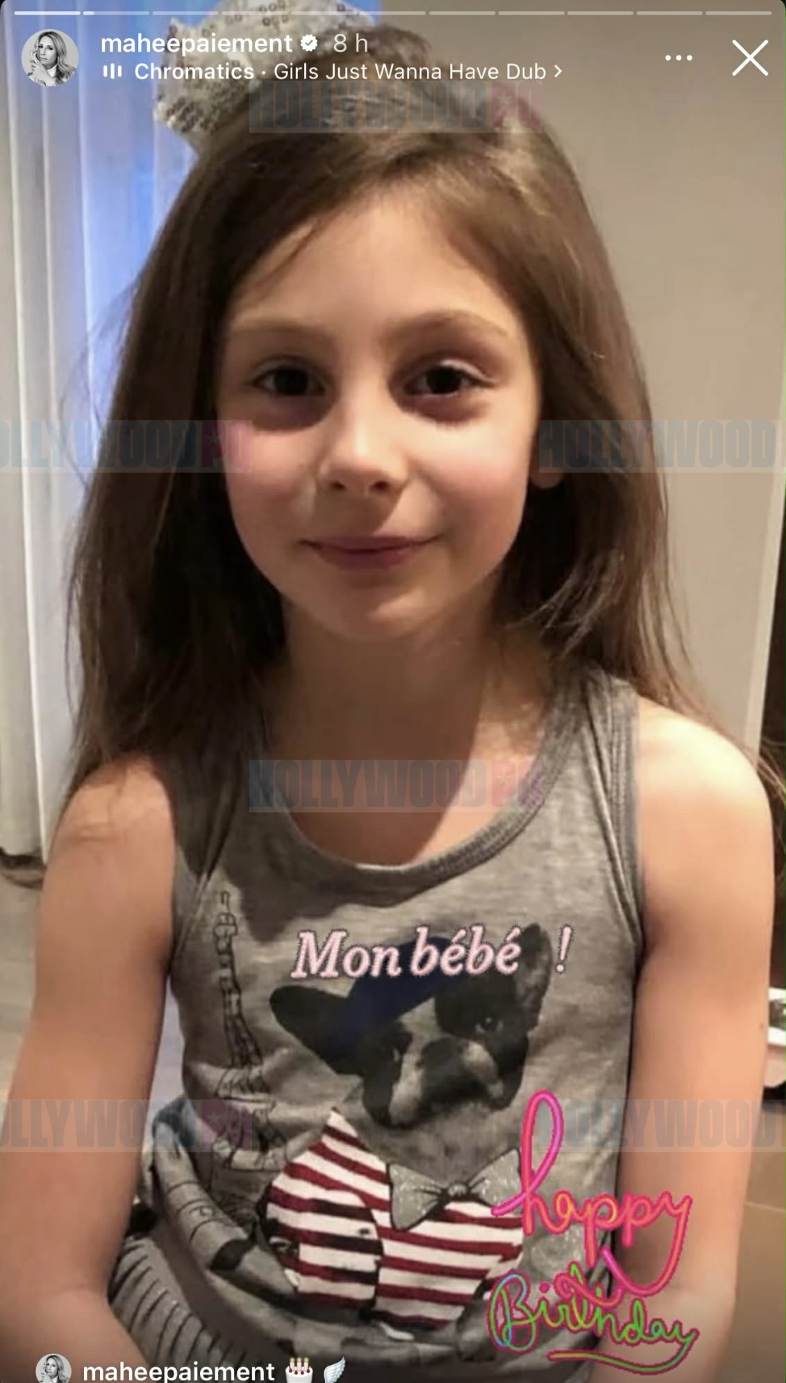 Mahée Paiement souligne une date très importante - Hollywoodpq.com