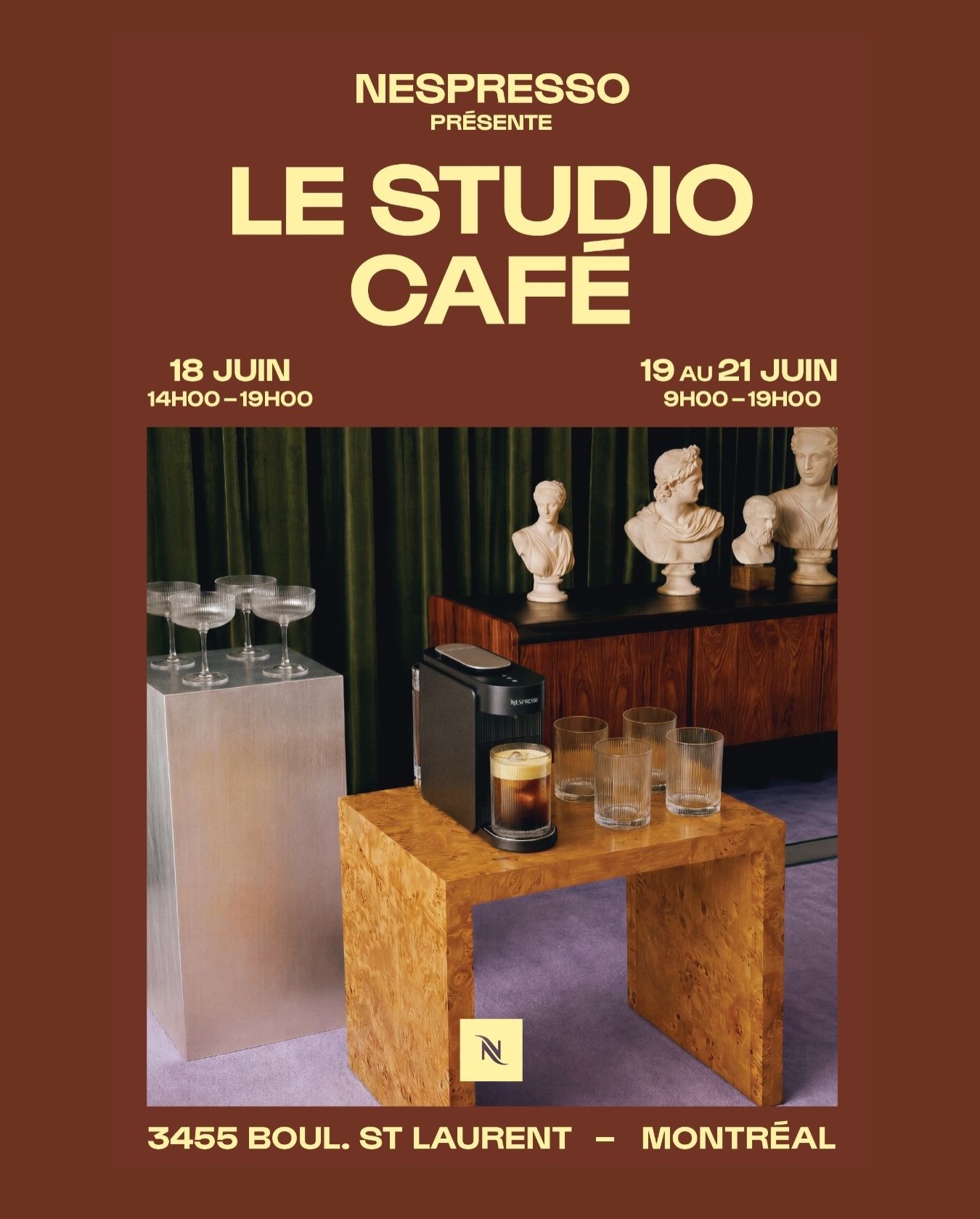 Un pop-up immersif Nespresso débarque à Montréal - Nightlife